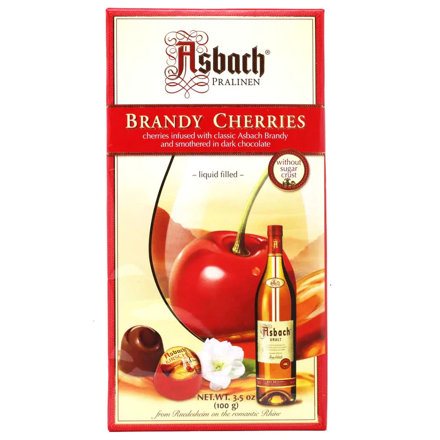 Brandy Infused Dark Chocolate Covered Cherries Gift Box – Sweet Cloud Gifts